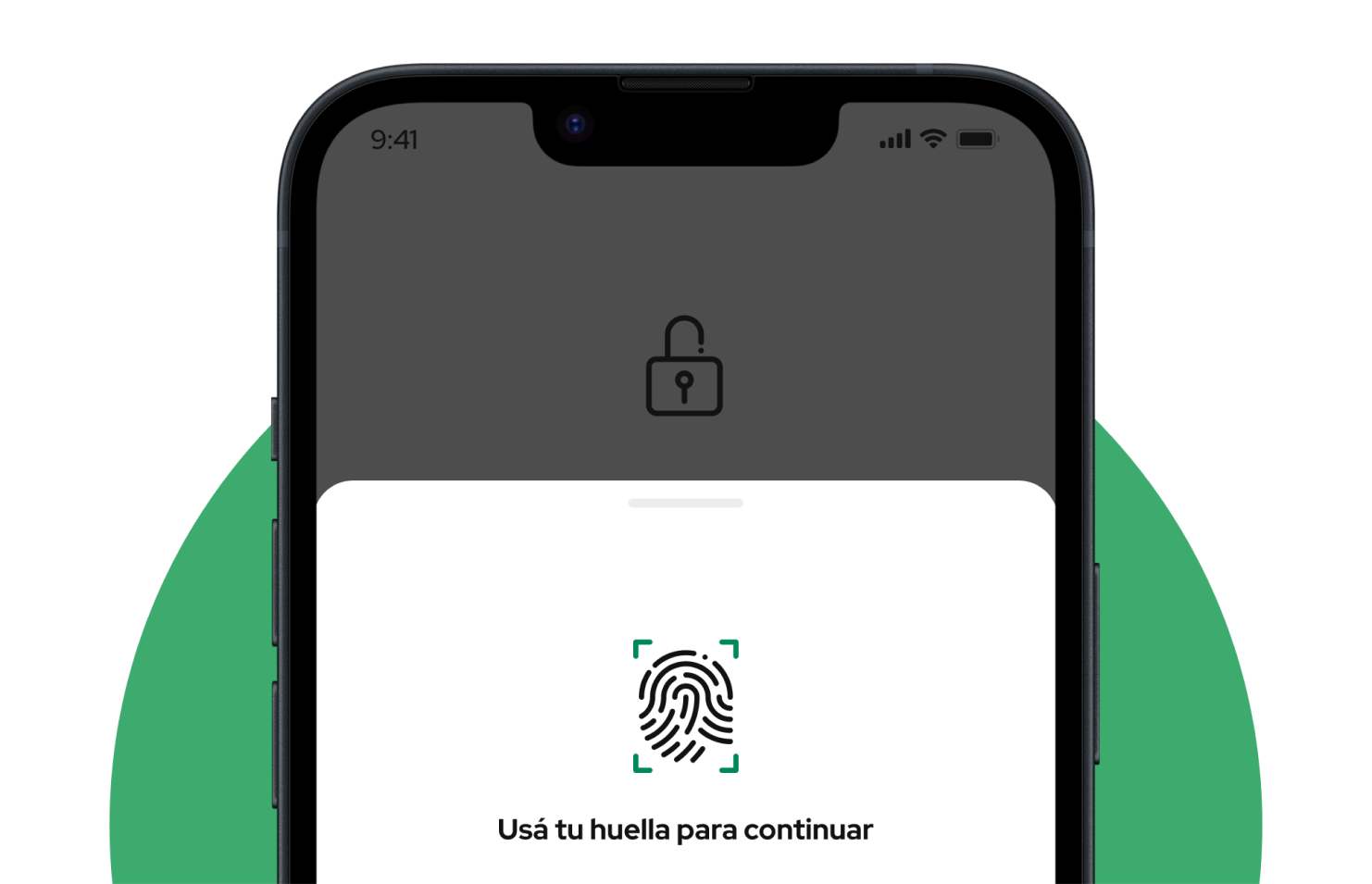 3. Acercá tu celular a la terminal