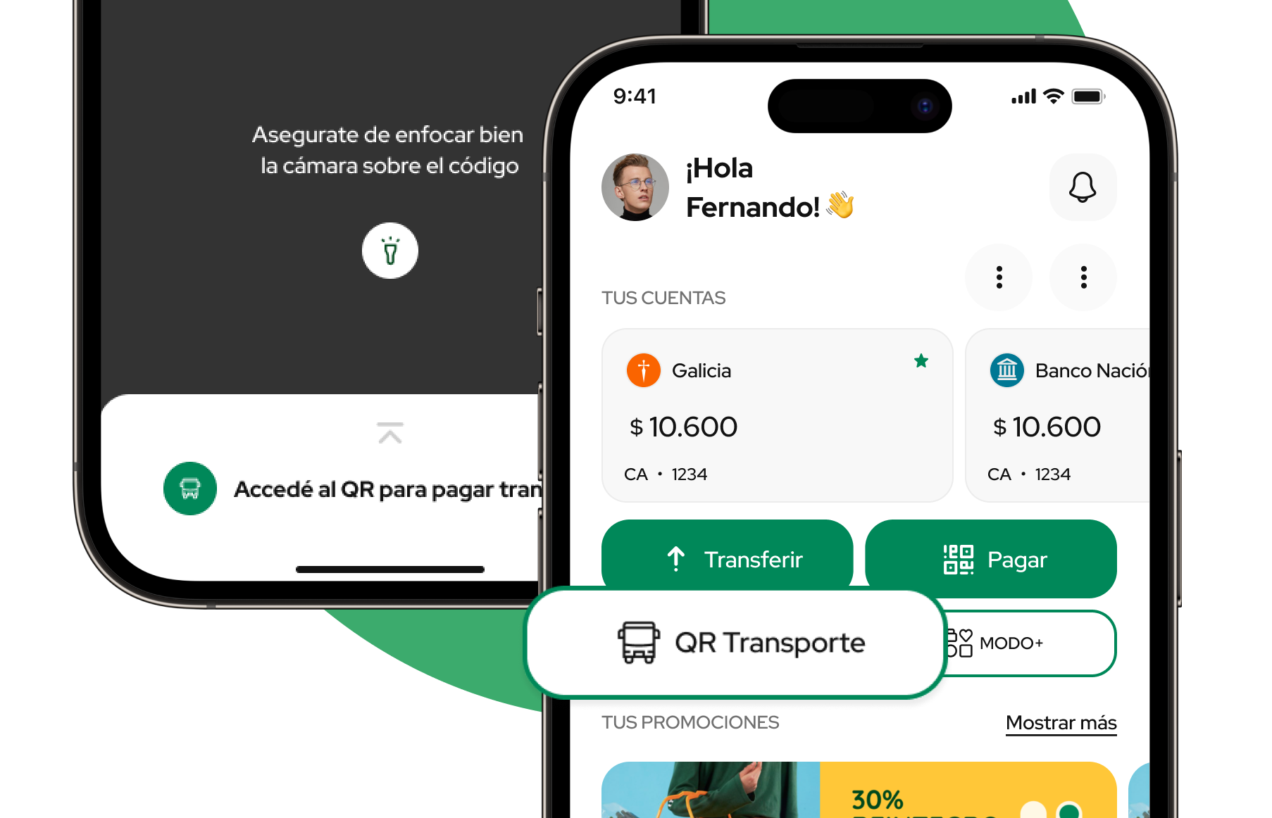 2. Mostrá tu QR